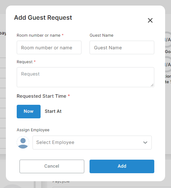 Guest Requests Dashboard Card – WRKSPOT Help Center