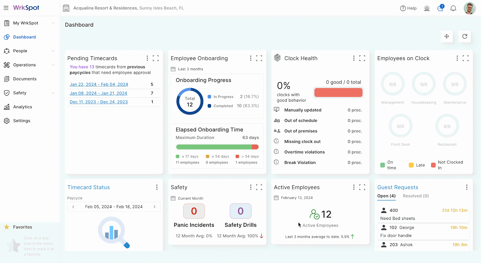 How to inform employees to review and approve their pending timecards ...