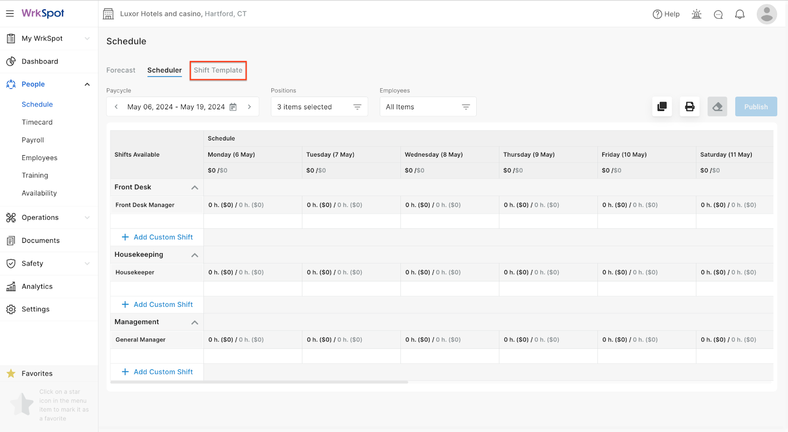 How to Edit a Shift Template? – WRKSPOT Help Center