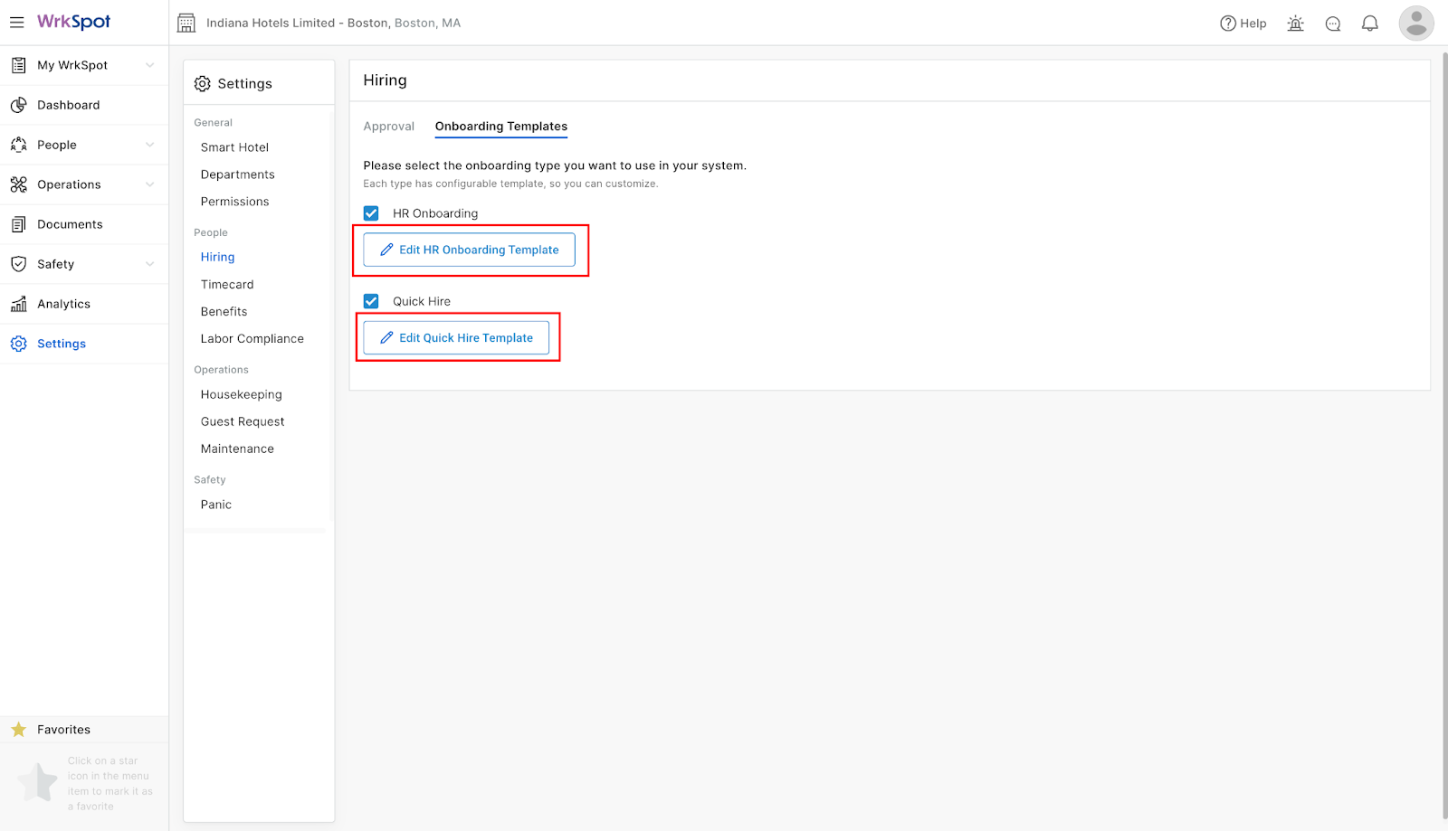 How to Edit an Onboarding Task ? – WRKSPOT Help Center