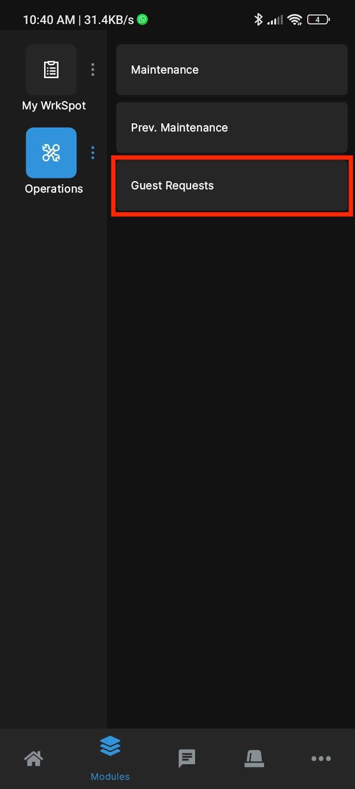 How to View, Add, Edit and Complete a Guest Request - Mobile – WRKSPOT Help Center
