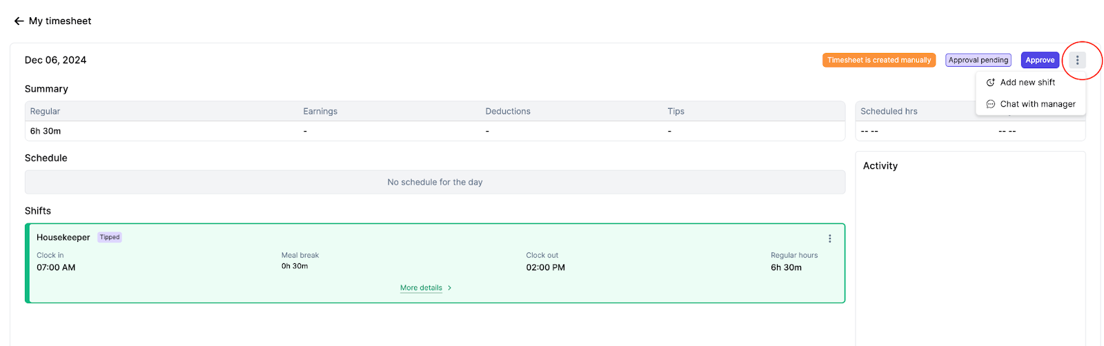 How to update a Timesheet as an Employee on the Web – WRKSPOT Help Center
