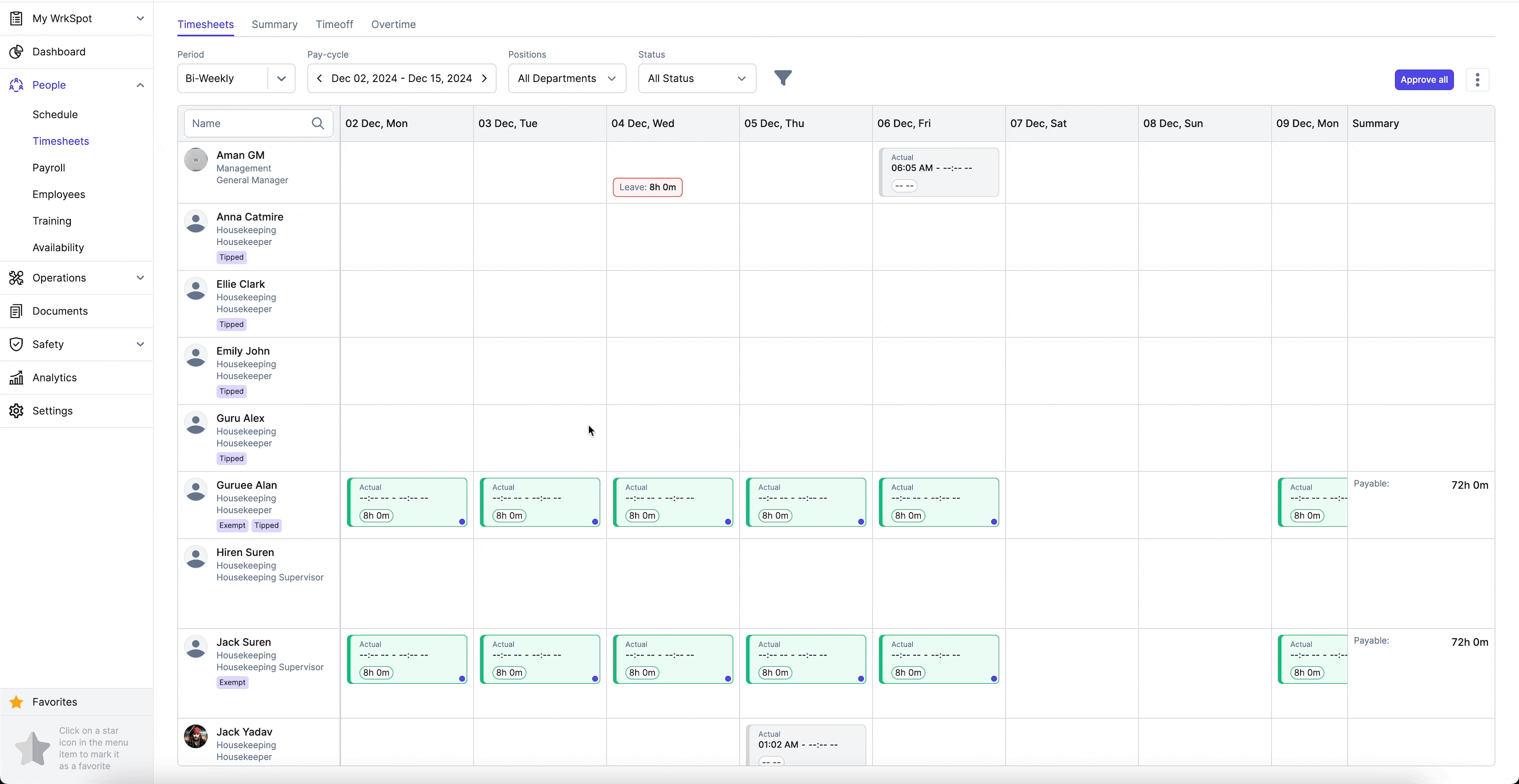 How to Create a Timesheet for Employees as Supervisors on the Web ...