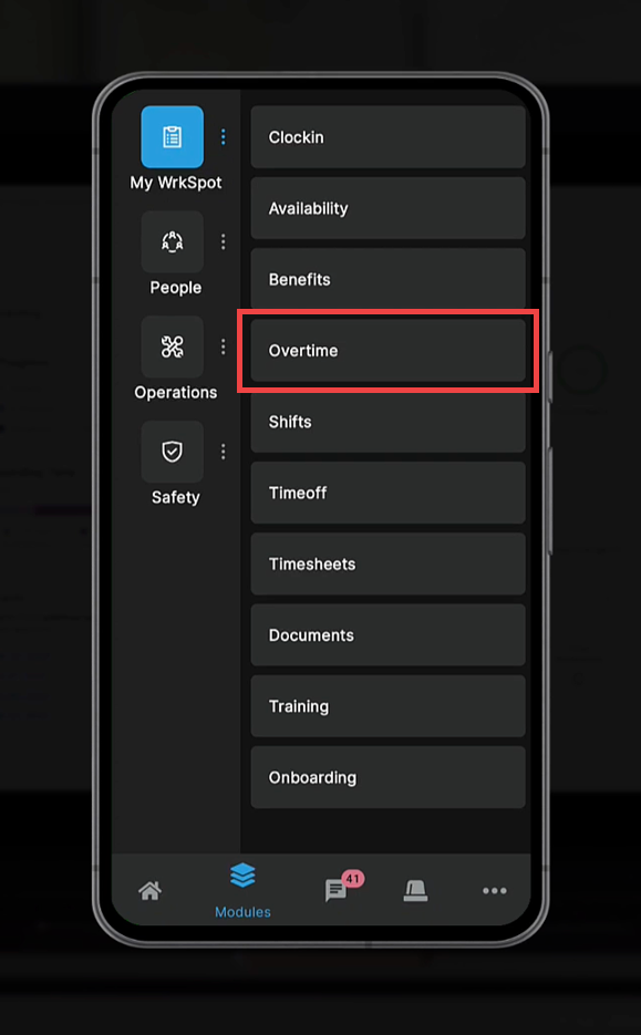 How to Create an Overtime Request in WrkSpot (Mobile & Web) – WRKSPOT ...